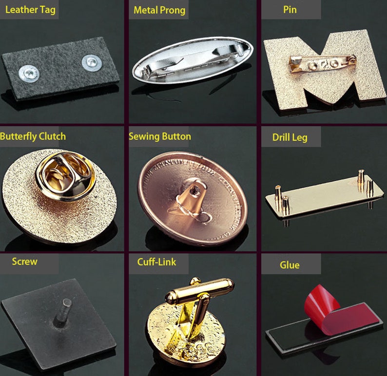 Metal Emblems Tags Label Custom Logo Bag Tag Swimwear Brand Name ...