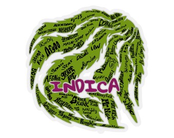 Indica Sticker - Etsy