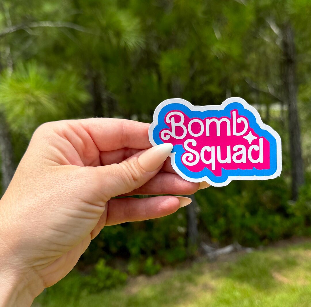Barbie Bomb Squad Sticker EOD - Etsy