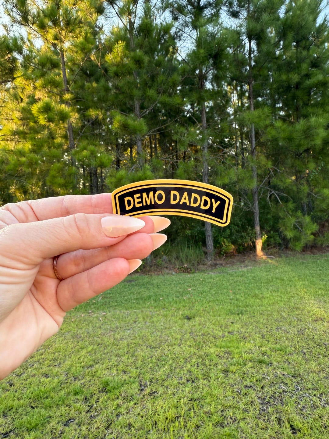 Demo Daddy Ranger Tab Sticker Bomb Squad EOD - Etsy