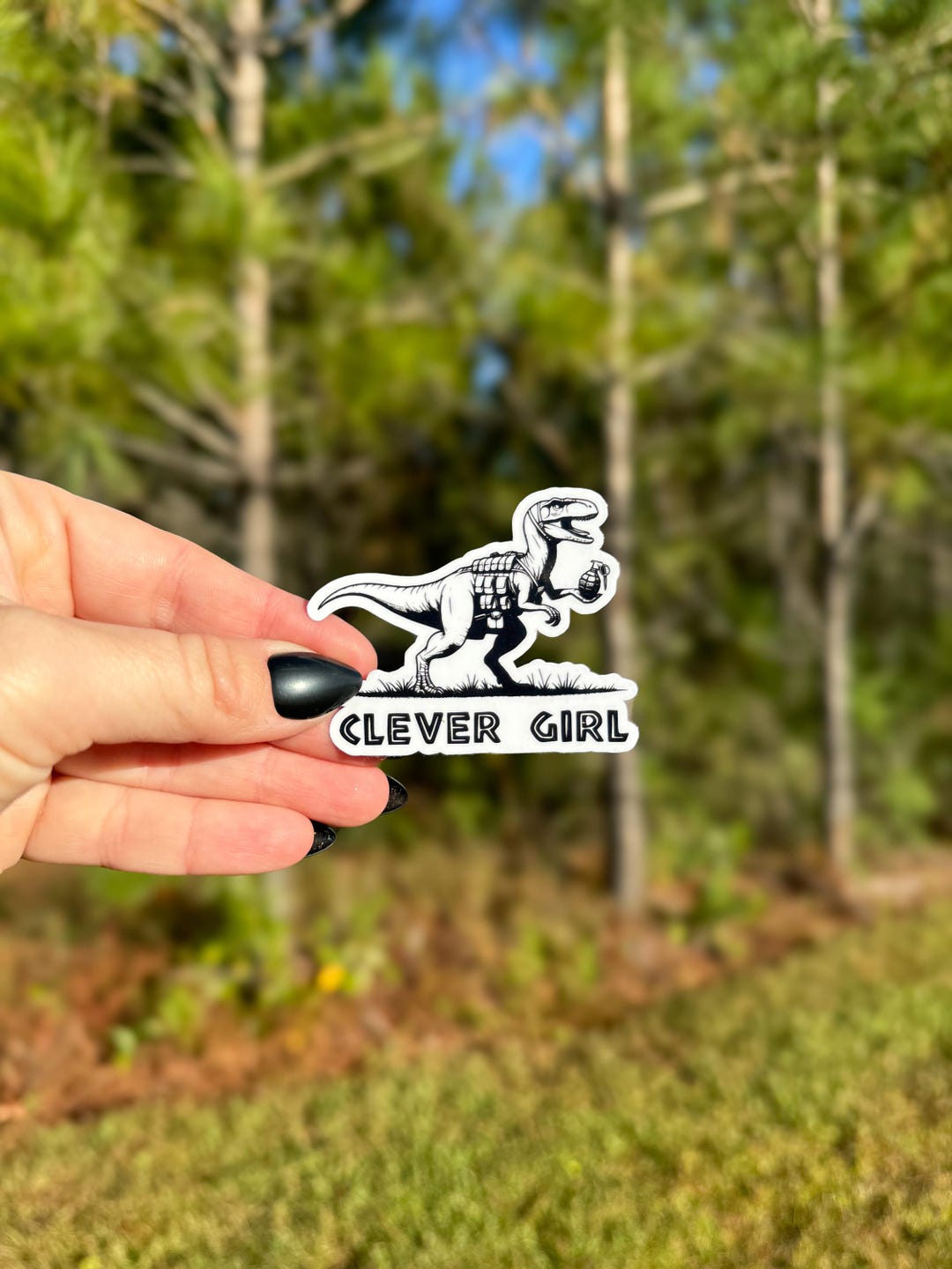 Clever Girl Sticker EOD Bomb Squad - Etsy