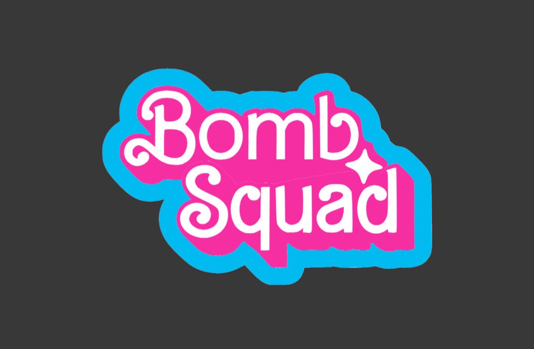 Barbie Bomb Squad Sticker EOD - Etsy