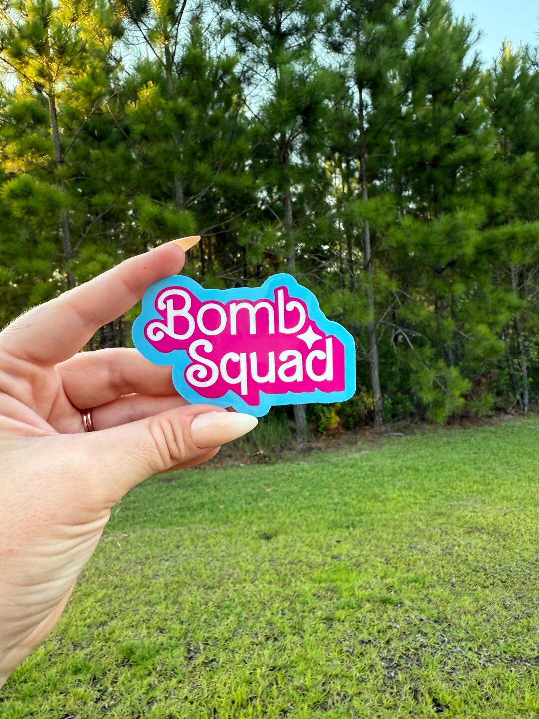 Barbie Bomb Squad Sticker EOD - Etsy