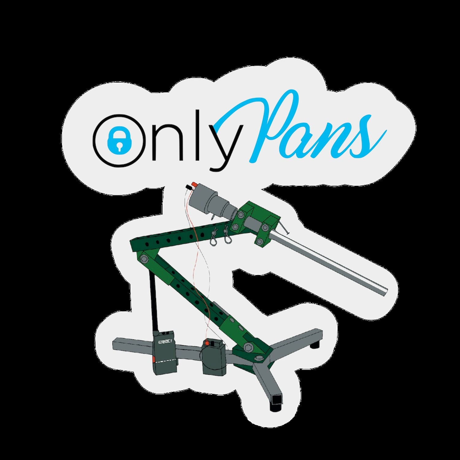 Only Pans Sticker EOD Bomb Squad - Etsy