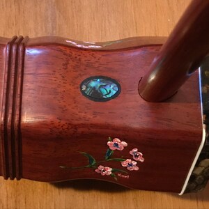 Hand-painted Erhu (chinese Violin): Cherry Blossom and Abalone Design ...