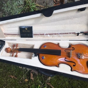 Custom-painted Viola: Viola Flower Design - Etsy