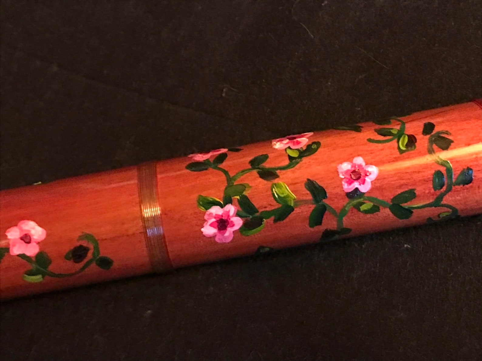 Andean Wood Quena Flute - Tropical Vine Design - Etsy