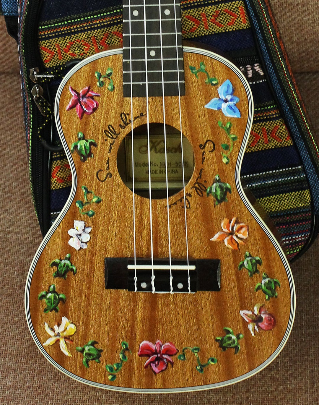Hand Painted Ukulele