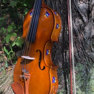 Custom-painted Viola: Viola Flower Design - Etsy