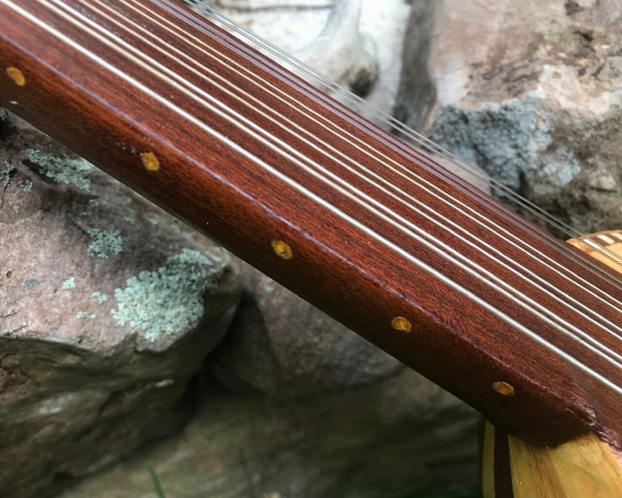 Arabic Oud: Beginner Oud With Abalone/scroll Design - Etsy