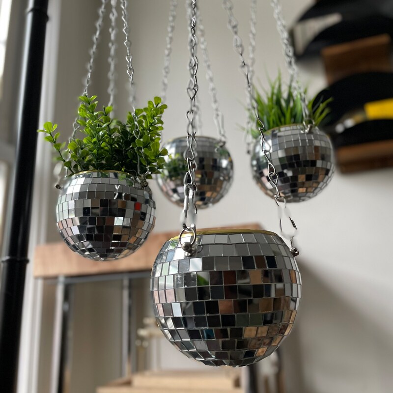 Disco Ball Planter - Etsy