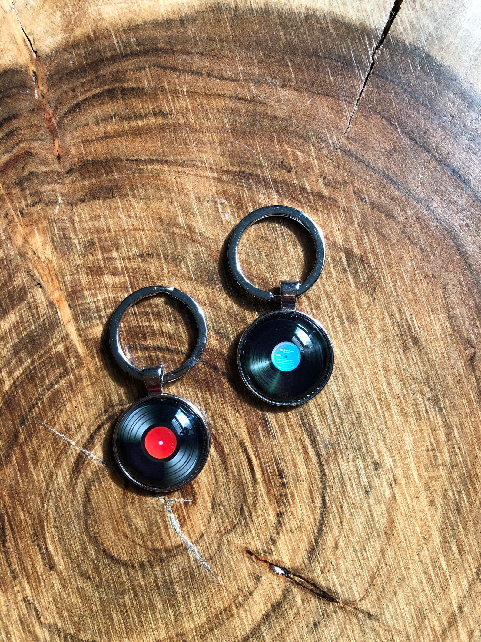 Vinyl Record Keychain | Etsy