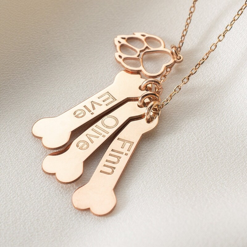 Dog Necklace - Etsy