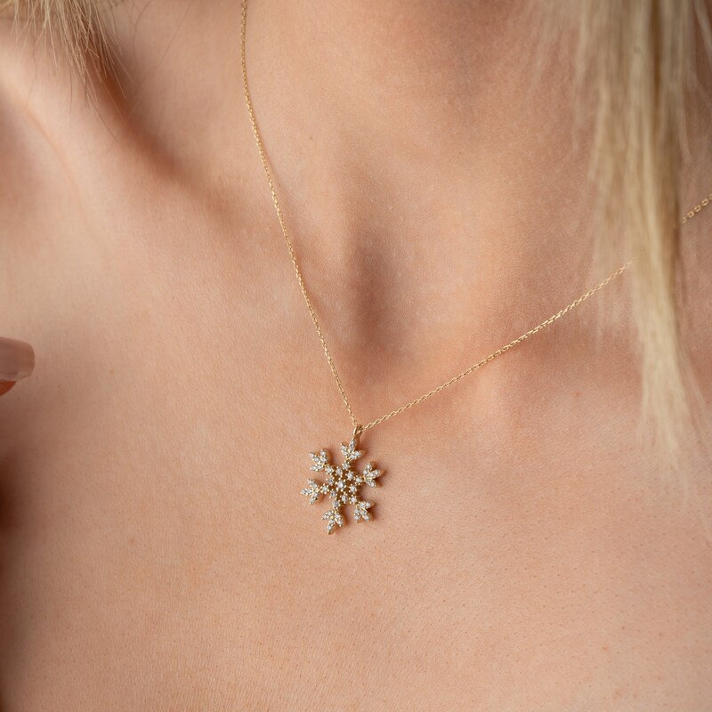 Snowflake Pendants - Etsy