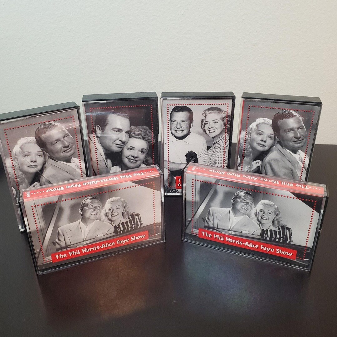Phil Harris Alice Faye Show 6 Cassettes Radio NBC Rexall Broadcast 1948 ...