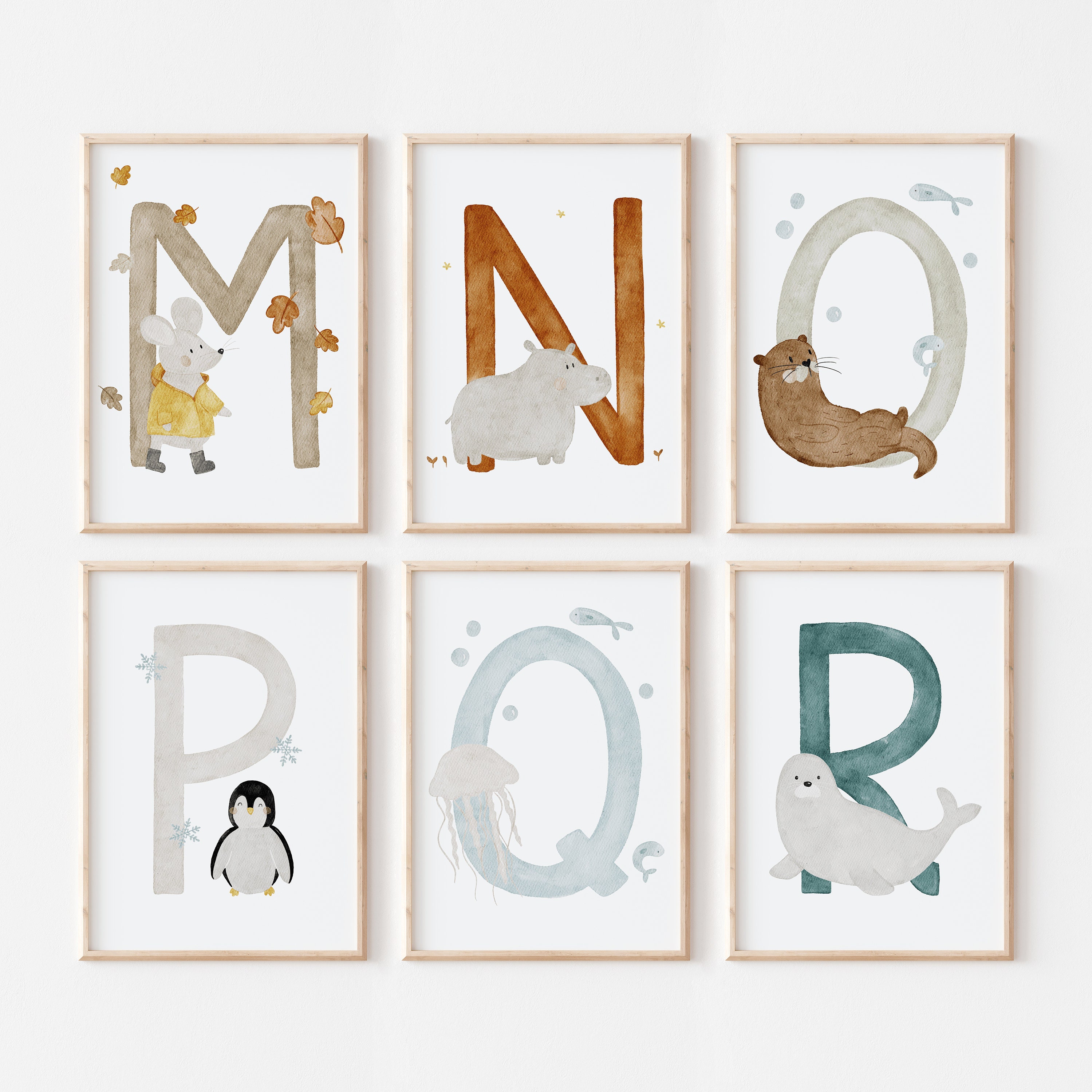 Buchstabenposter A4 Buchstaben Karten Buchstaben Poster - Etsy.de