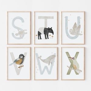 Letter Poster A4 Letters Cards Letters Poster Name Poster Birth Poster ...