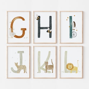 Letter Poster A4 Letters Cards Letters Poster Name Poster Birth Poster ...