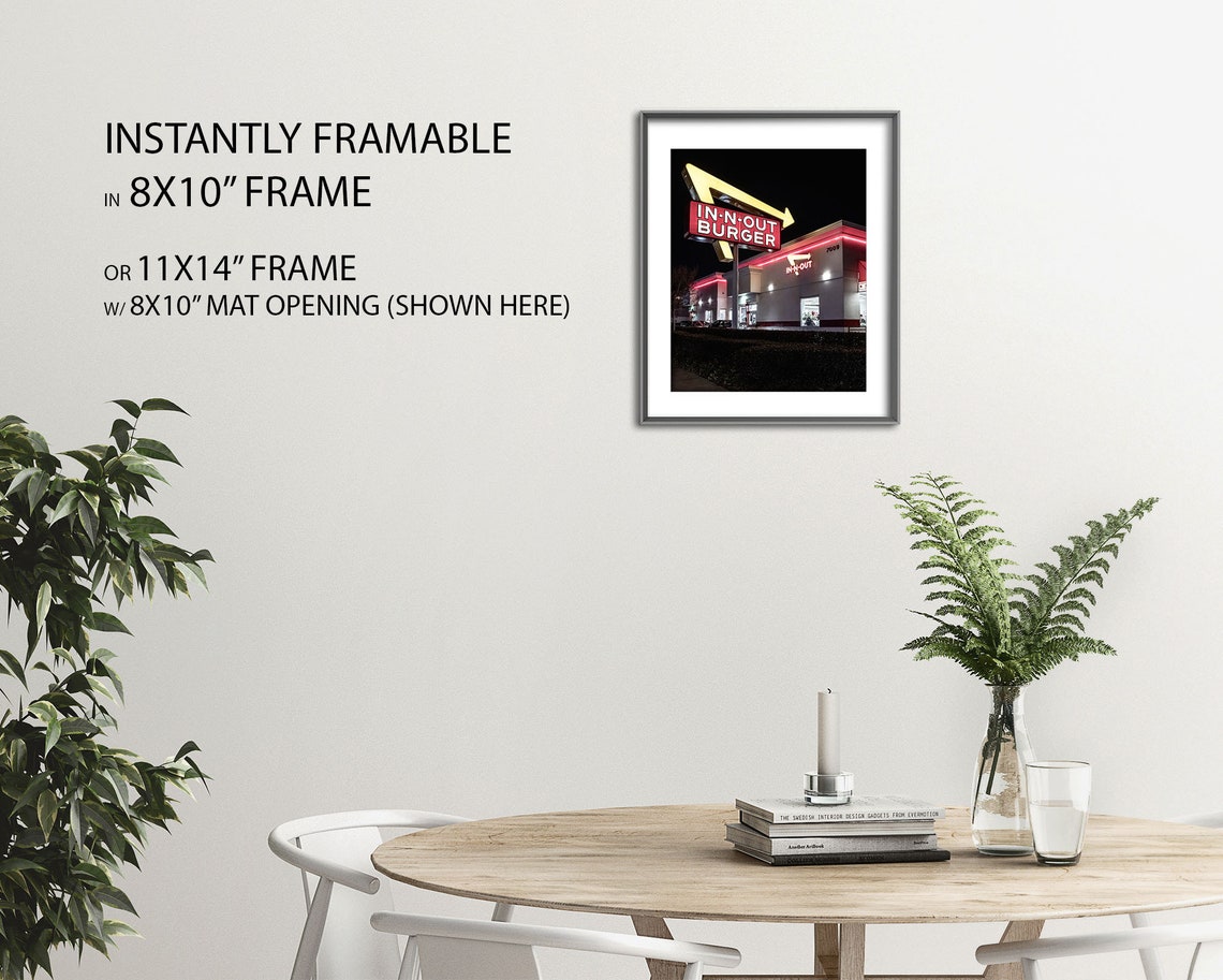 In-n-out Burger Print In-n-out Burger Photo In-n-out Burger - Etsy