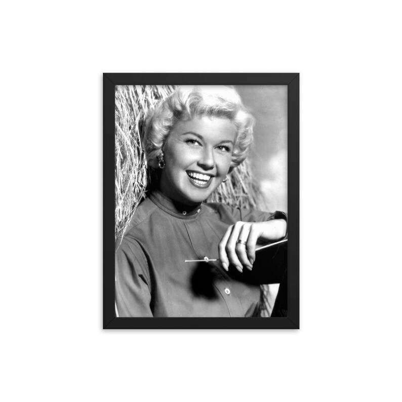 Doris Day Framed Poster Sex Symbol Actress T Etsy