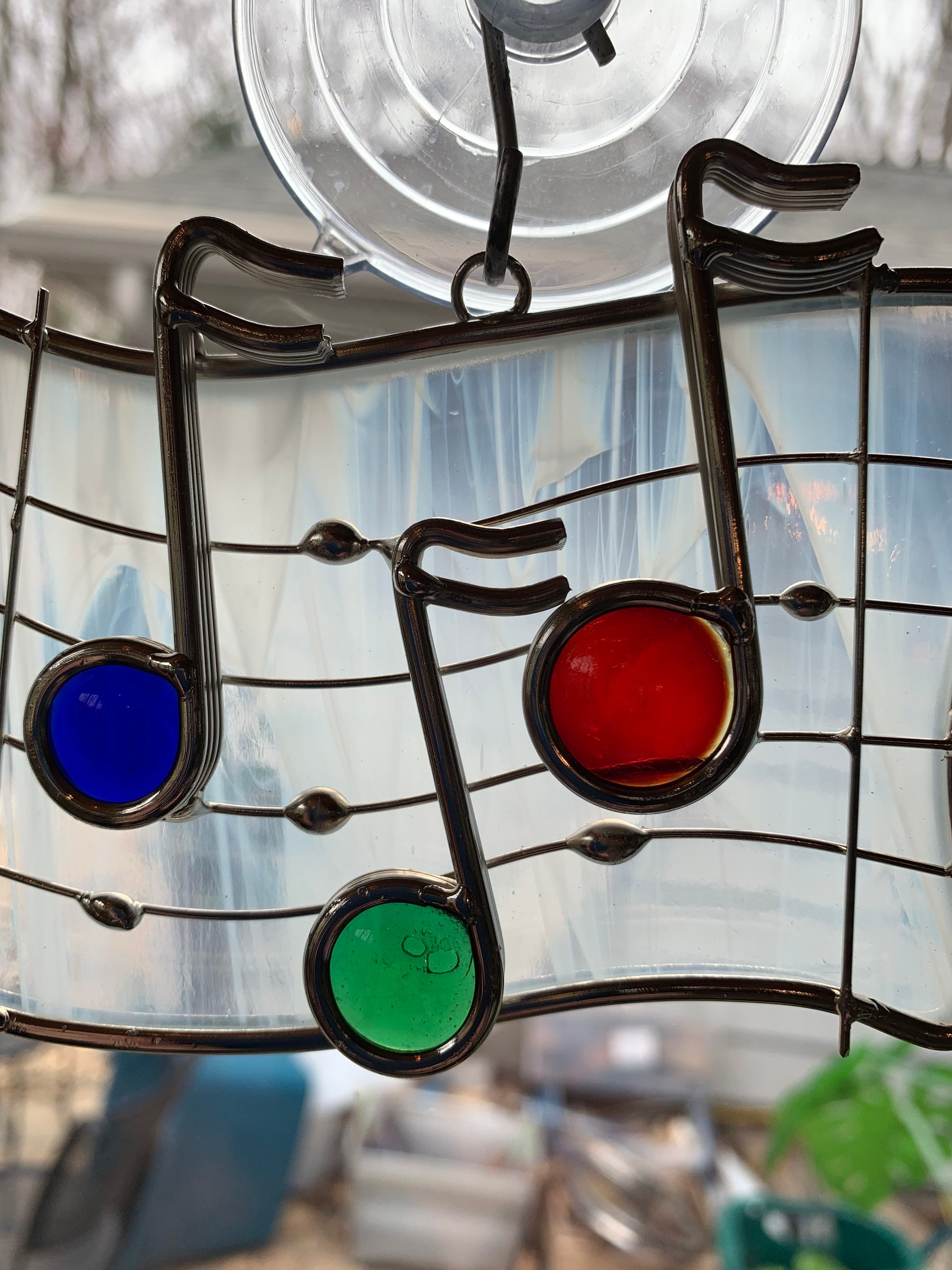 6 X 11 Horizontal Oval Music Notes/lg Suction Cup Incl/ - Etsy UK