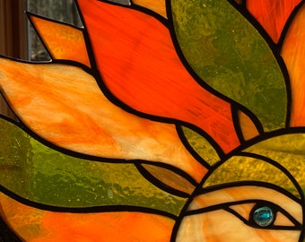 Glass Sun Face | Etsy