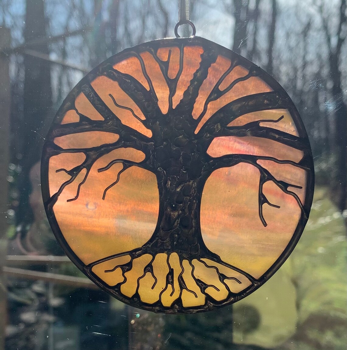 3 1/2 Circle Tree of Life/ Stained Glass Tree of Life in Many - Etsy