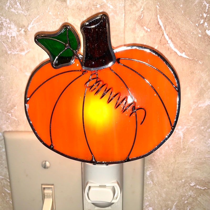 Pumpkin Night Light - Etsy