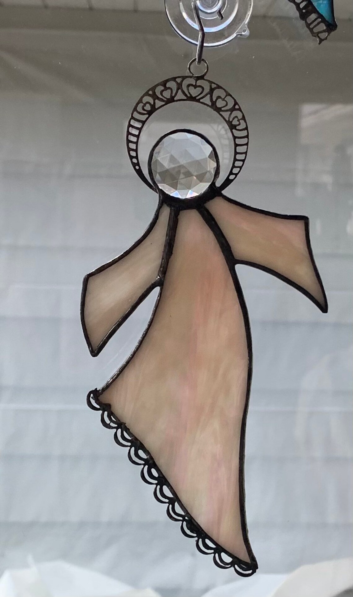 Stylized Angel/ 4 W X 7h Stained Glass Angel/ Angel - Etsy