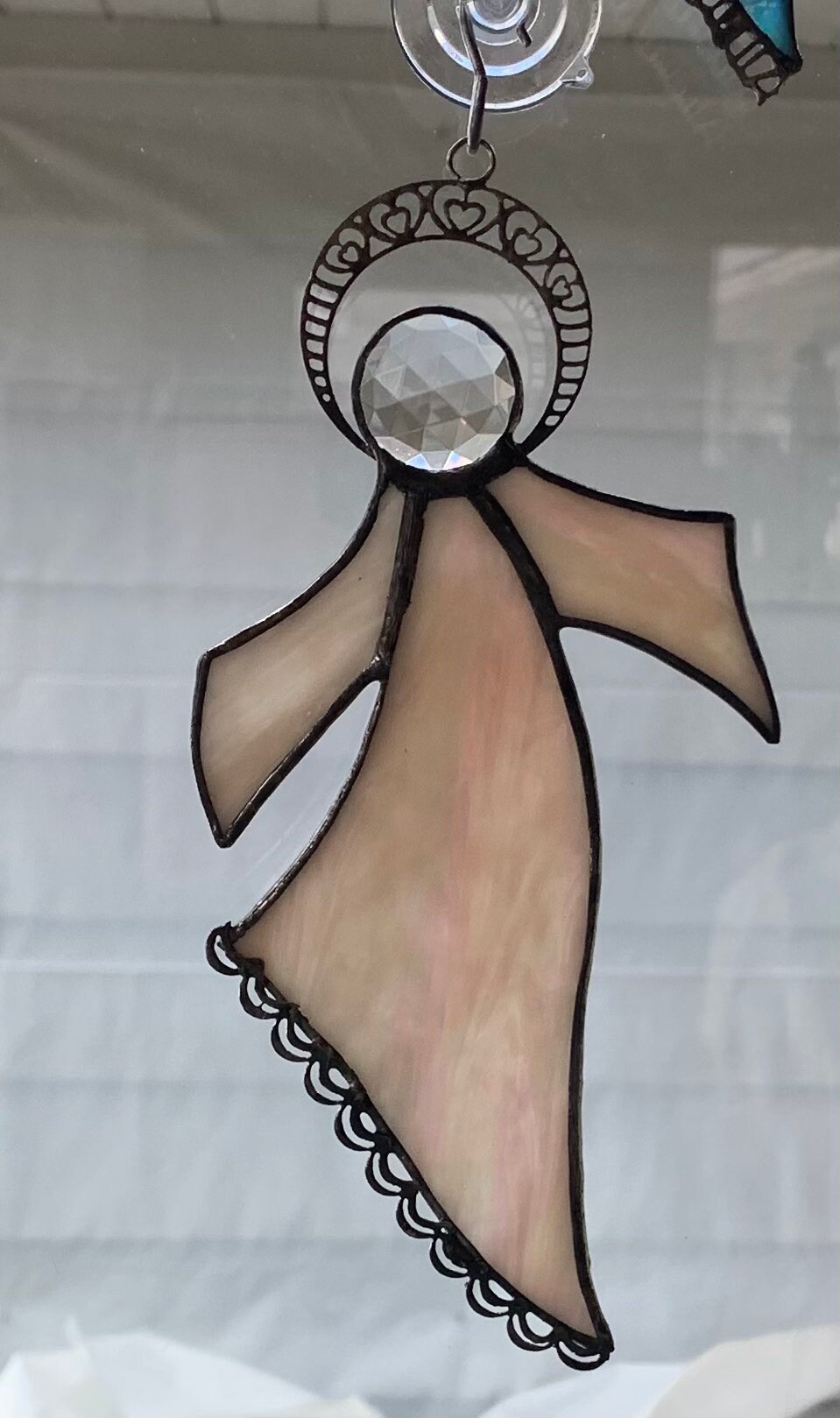 Stylized Angel/ 4 W X 7h Stained Glass Angel/ Angel - Etsy