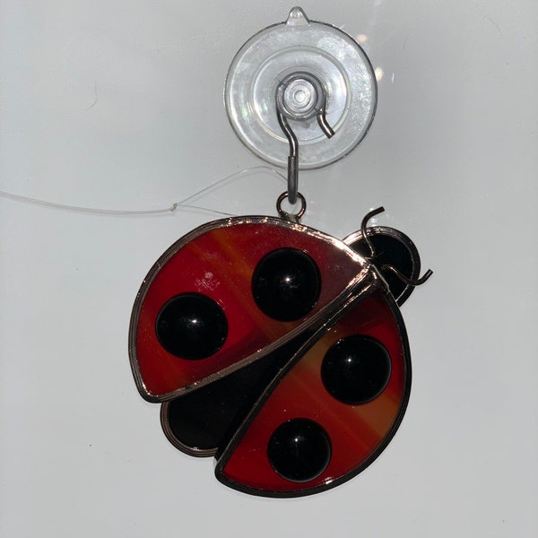 Ladybug Suncatcher - Etsy