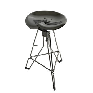 Yasu Sasamoto Dulton Industrial Vintage Bar Stool With Tractor Seating ...