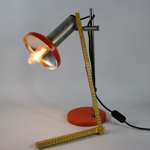 1970s Bright Orange Desk Lamp Spotlight - Etsy