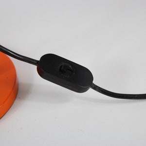 1970s Bright Orange Desk Lamp Spotlight - Etsy