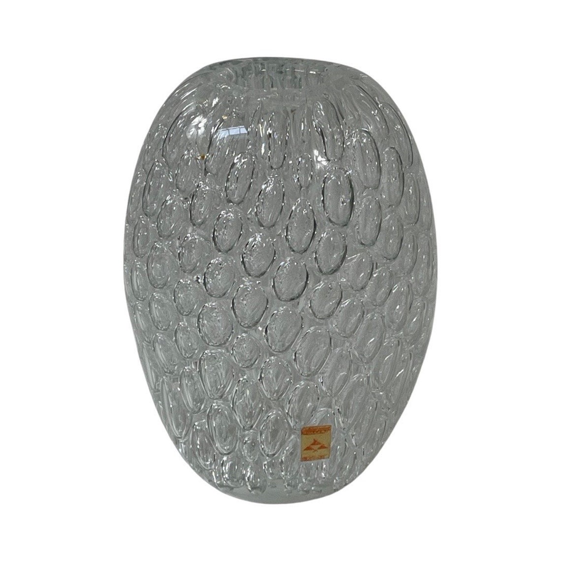 Floris Meydam - Glasunie Leerdam - Vase With Encapsulated Bubbles ...