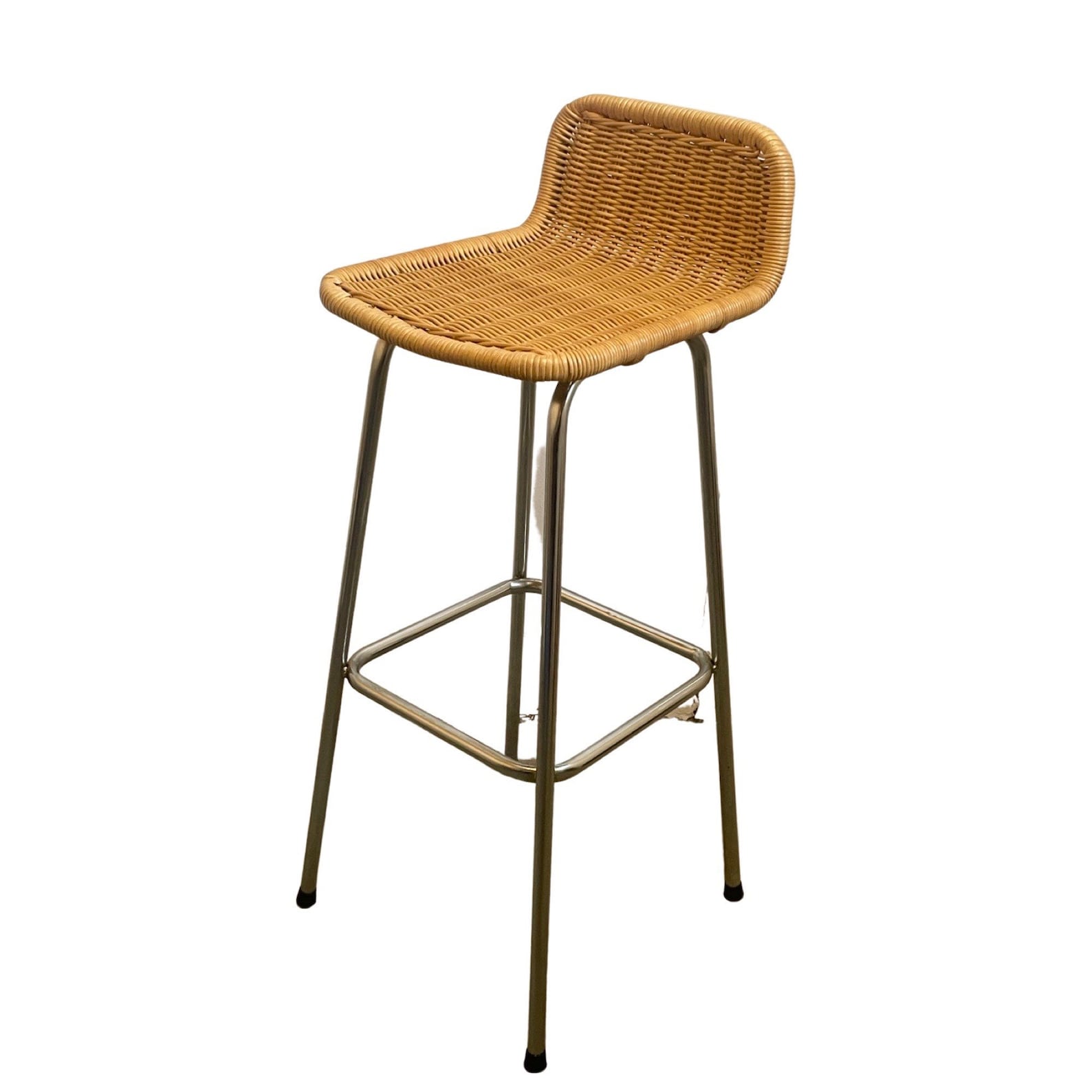 Dirk Van Sliedrecht - Rohe Noordwolde - Bar Stool With Wicker / Rattan ...