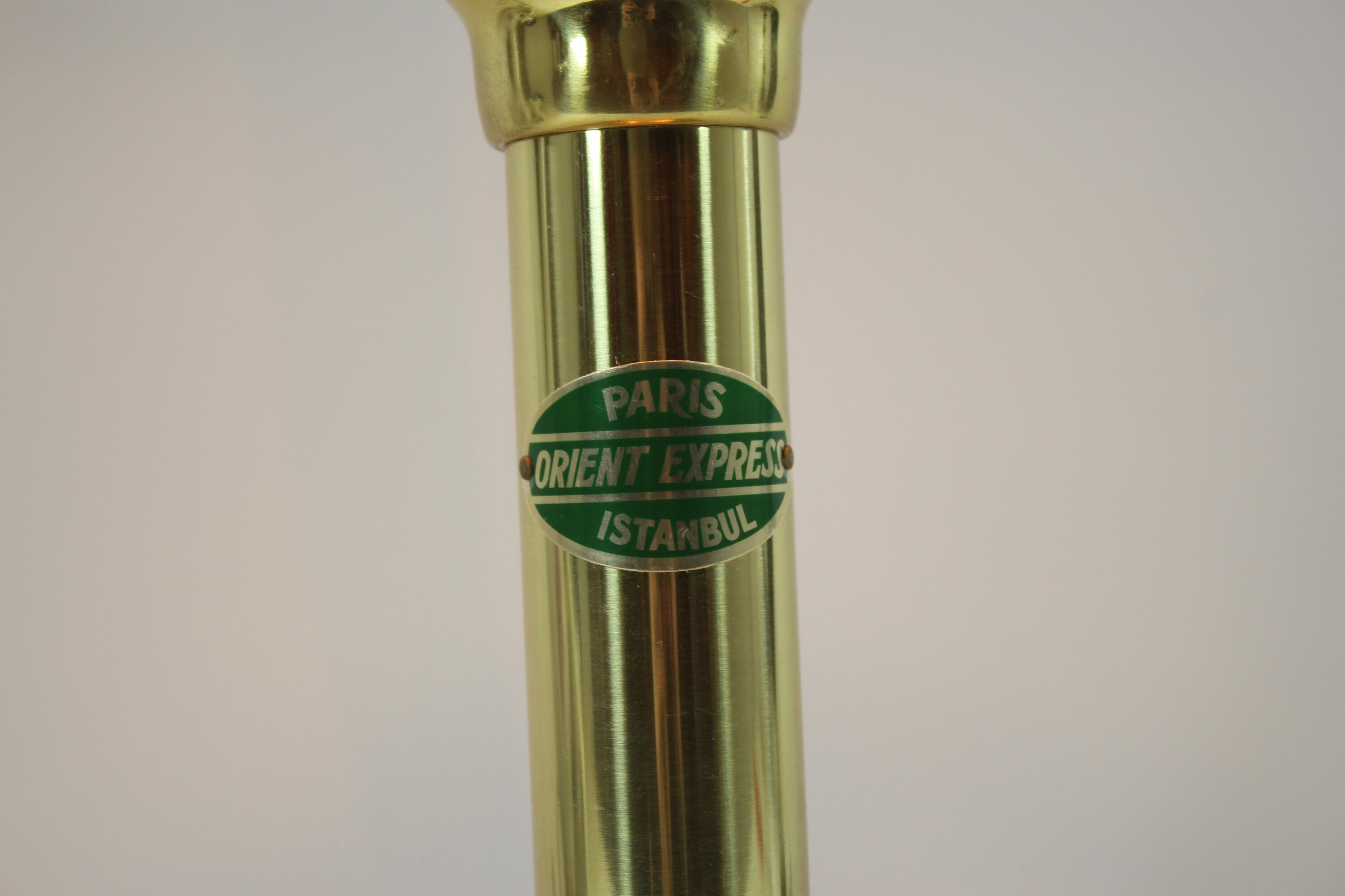 Orient Express Brass With Glass Table Lamp - Etsy