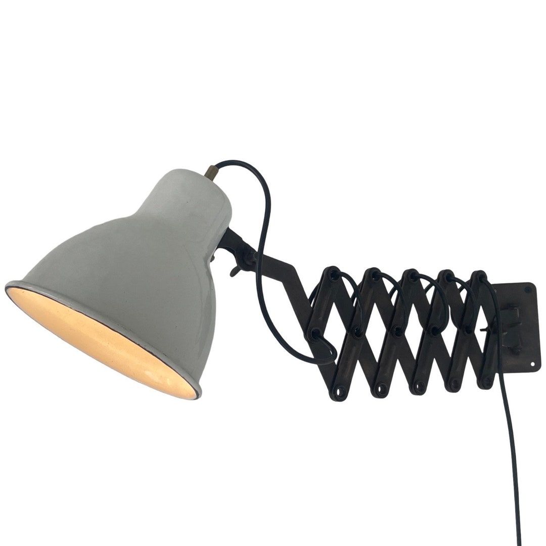 Vintage Scissor Wall Light - Mid Century Modern / Industiral - Ca. 1970 ...