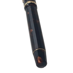 OMAS - 1990's - Paragon Extra Scarlet Red Celluloid Fountain Pen - 585 ...