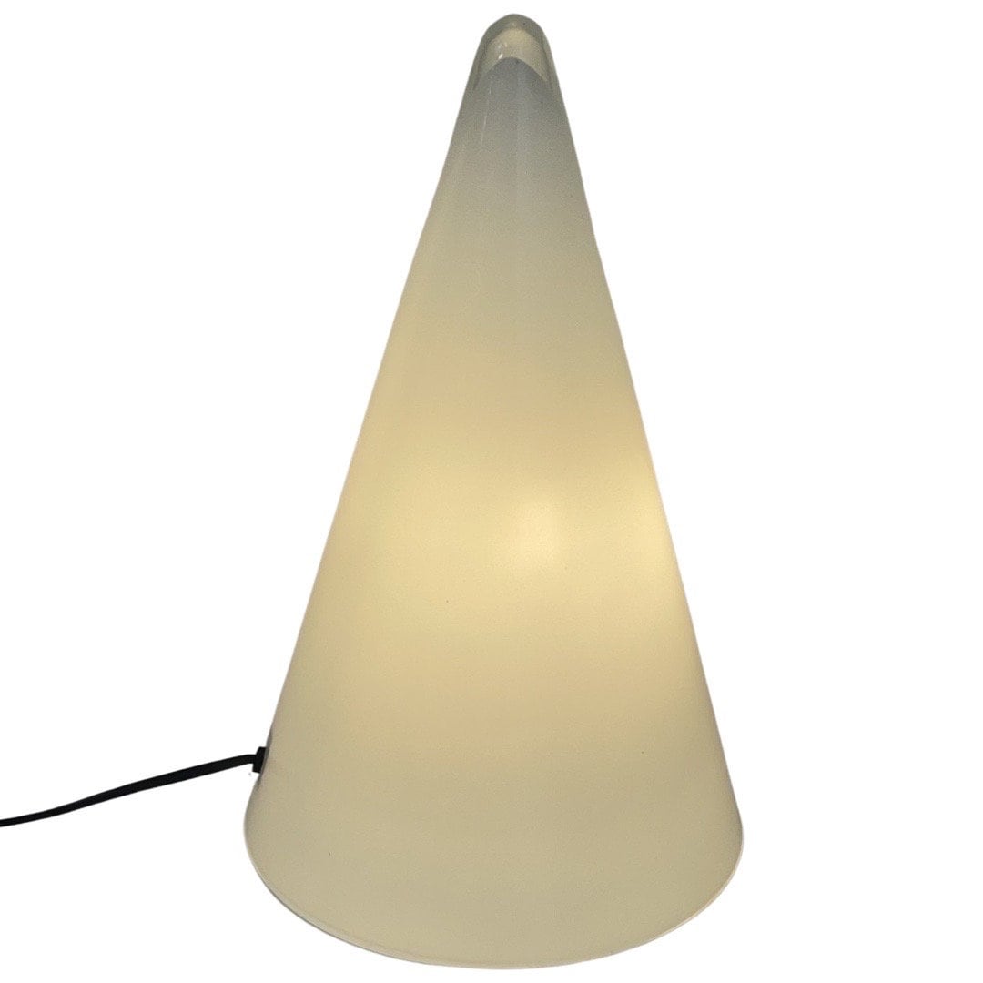 SCE - Teepee Lamp - Glass Cone - Frosted White, in Great Condition ...