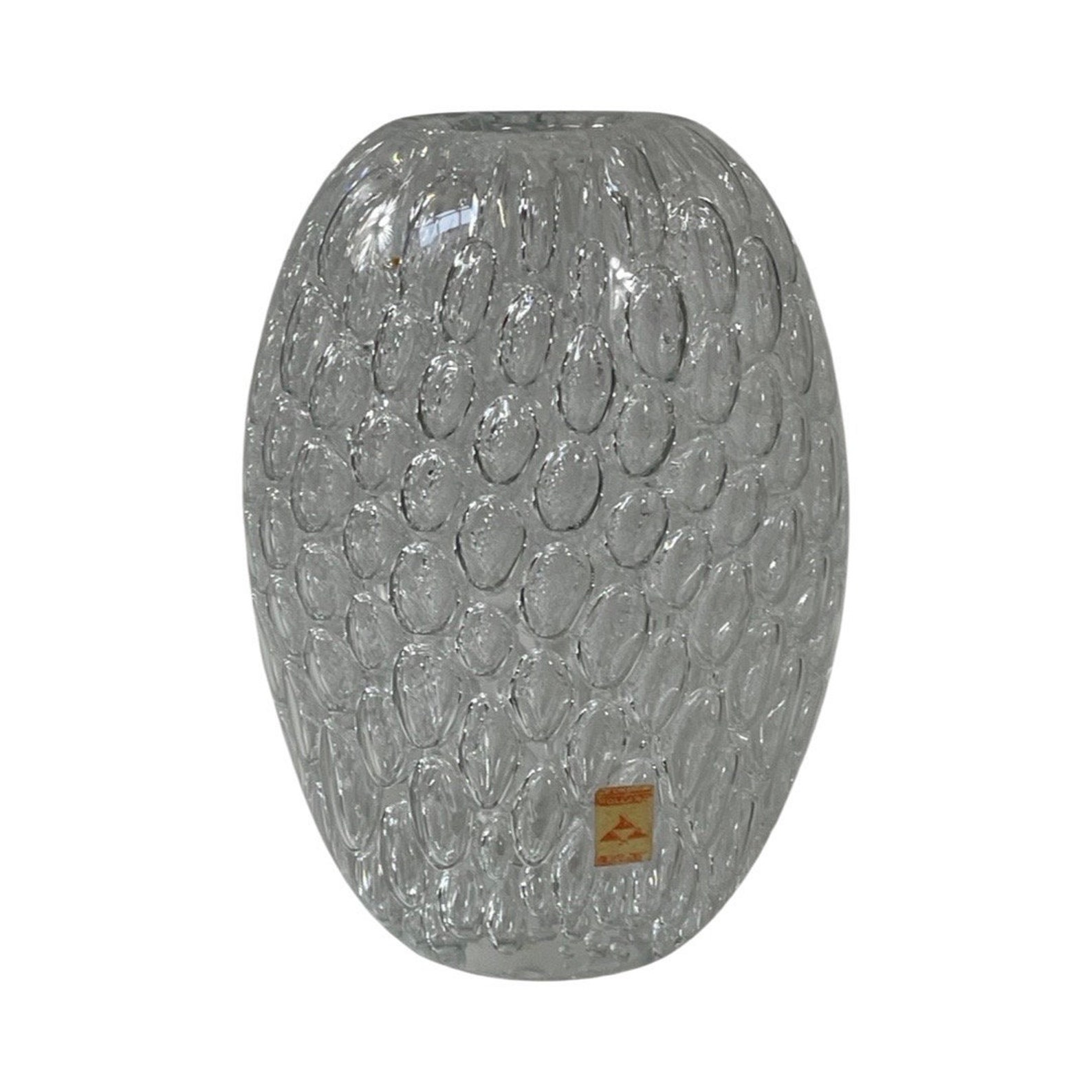 Floris Meydam - Glasunie Leerdam - Vase With Encapsulated Bubbles ...