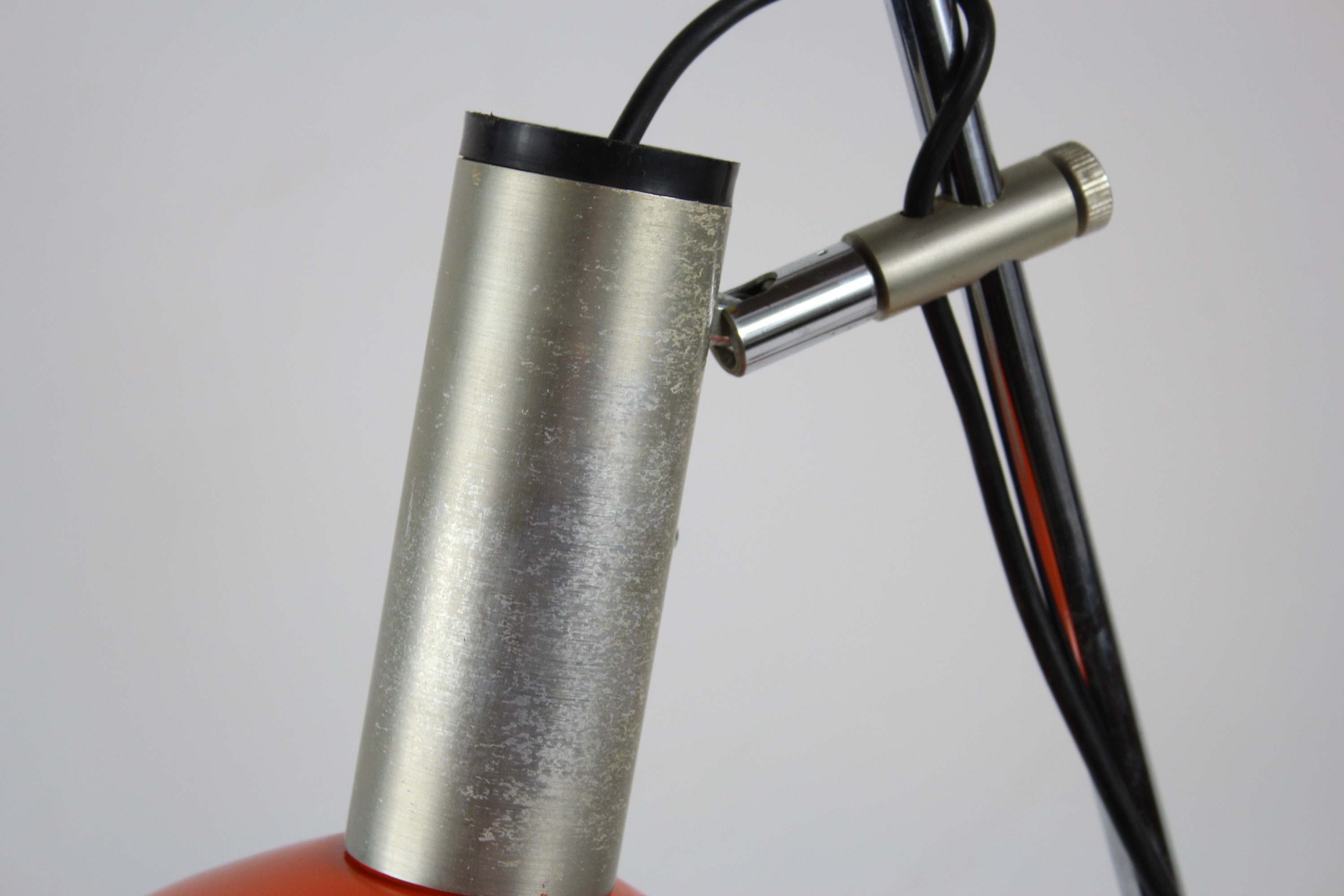 1970s Bright Orange Desk Lamp Spotlight - Etsy