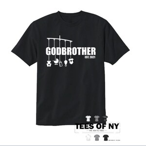 Godmother, Godfather, Goddaughter or Godson, Godchild- Unisex T-shirt ...