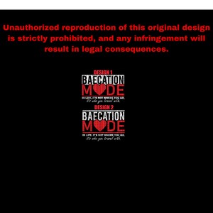 BAECATION MODE™ Couples Vacation Shirt Unisex Jersey Short Sleeve T ...