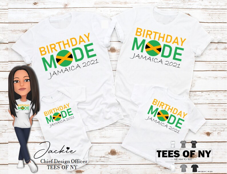 Birthday Mode Jamaica Vacation Unisex T Shirt, Jamaica Shirt, Jamaica ...