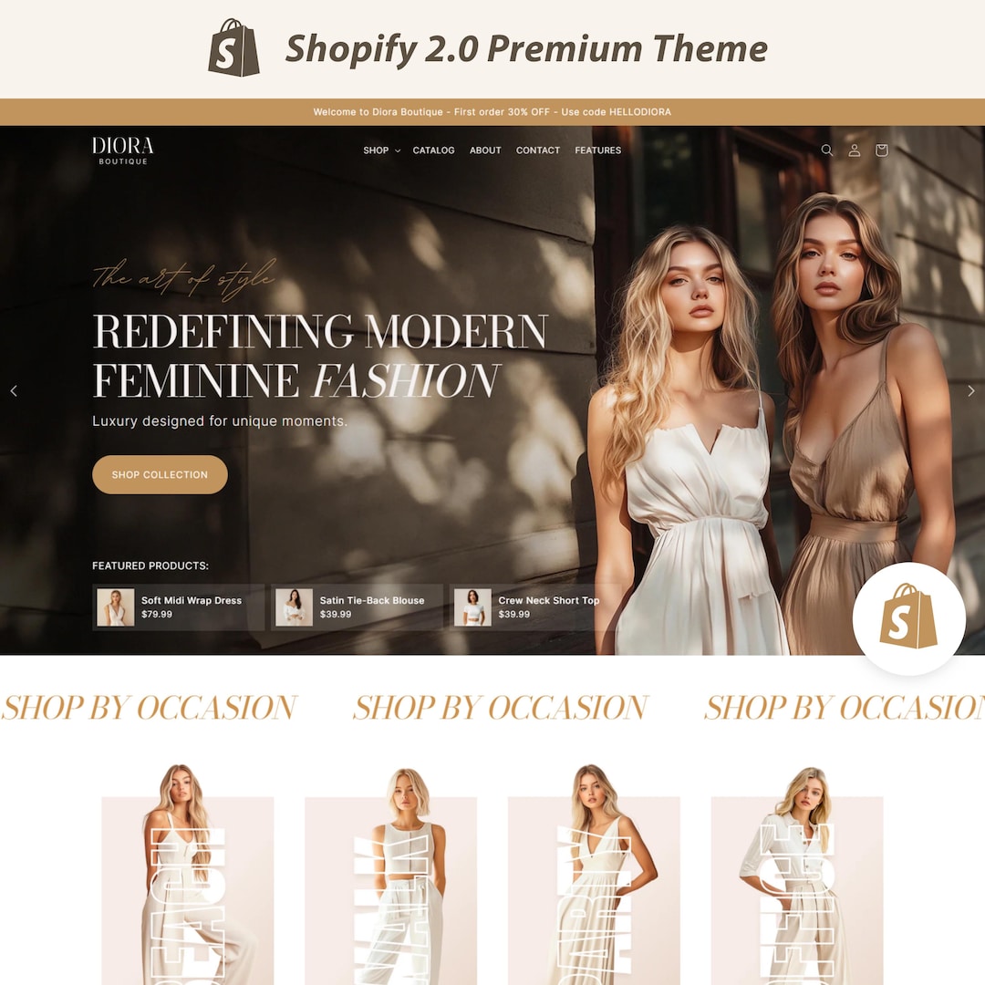 Shopify Theme Clothing Shopify Template Done for You Shopify Website ...