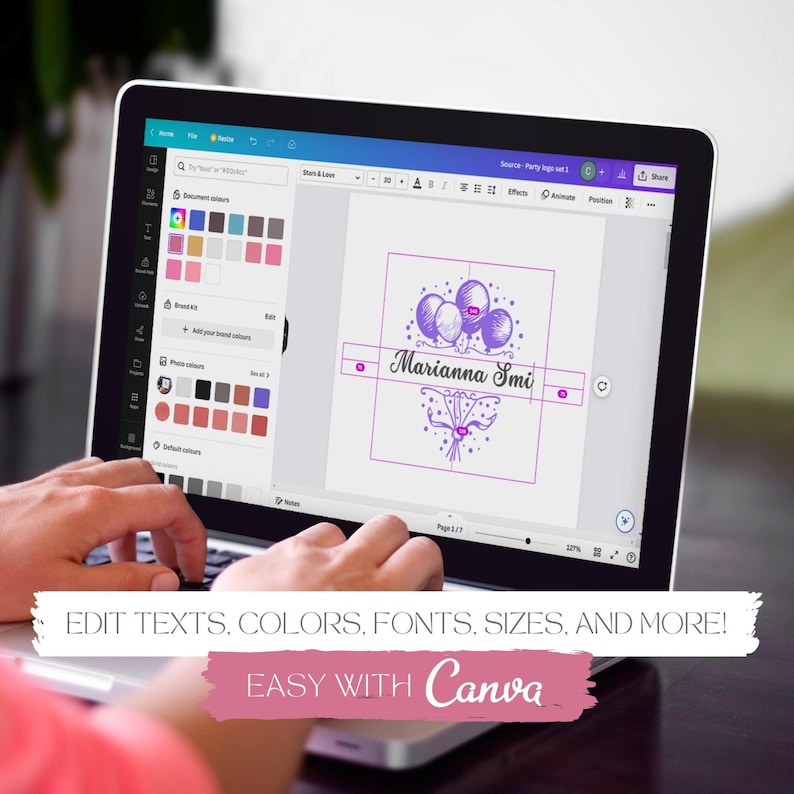 7 Decorator Logos Premade Party Decorator Logo Event Planner - Etsy