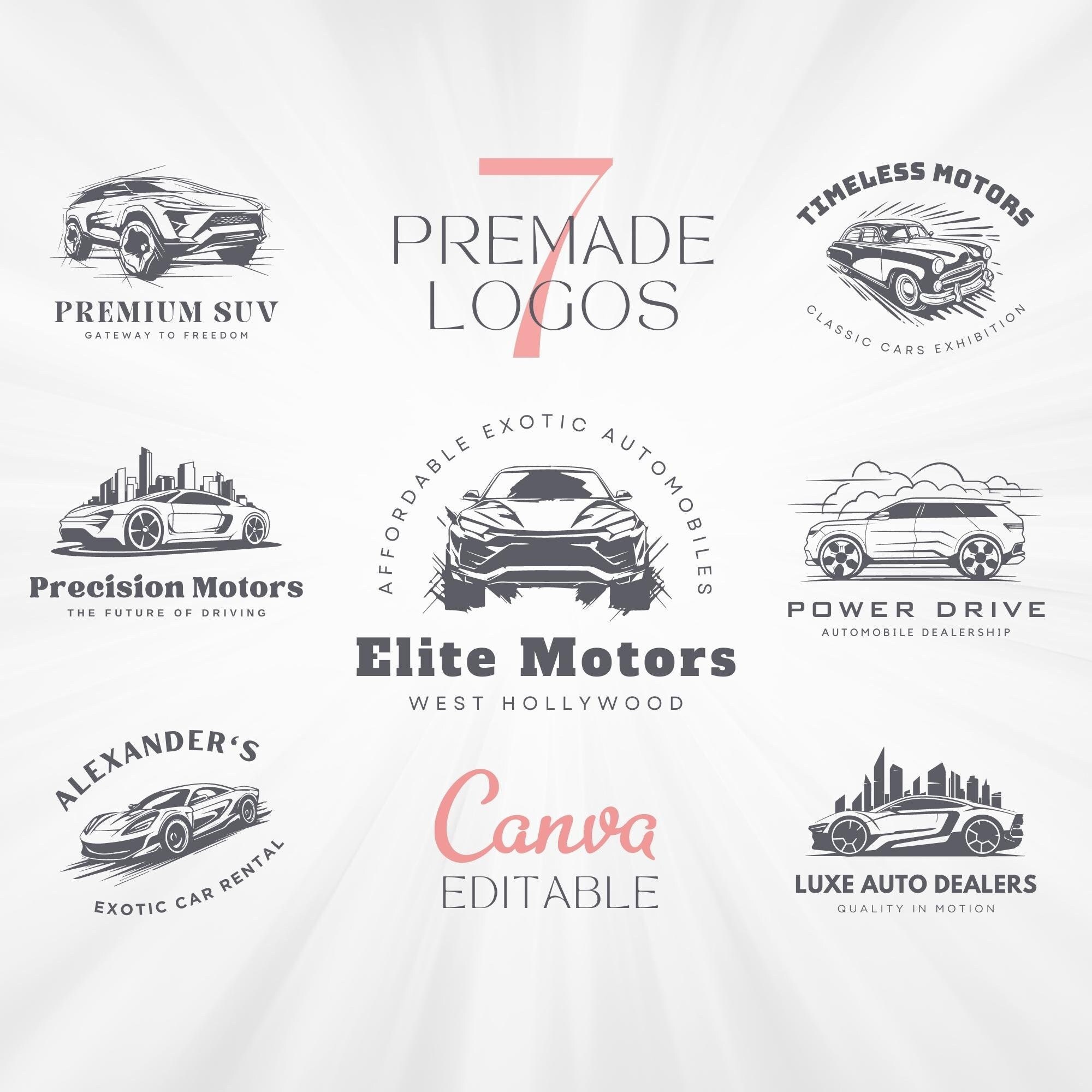 Rent A Car Logo Design