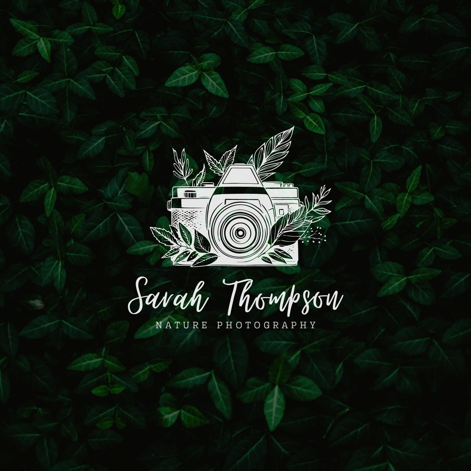 7 Photography Logo Designs Canva Watermark Logo Premade - Etsy