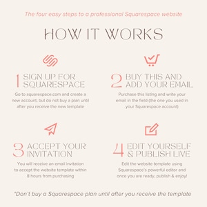 Squarespace Website Template Beauty Salon Squarespace for Esthetician ...